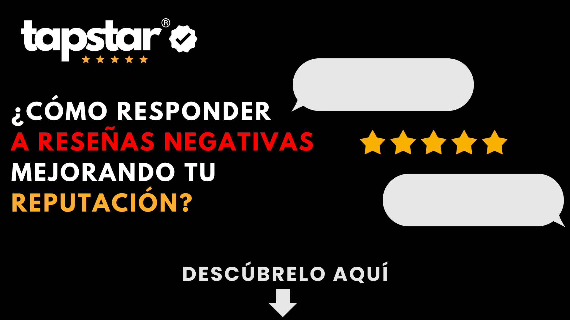 Cómo Responder Reseñas Negativas De Manera Correcta – Tapstar®